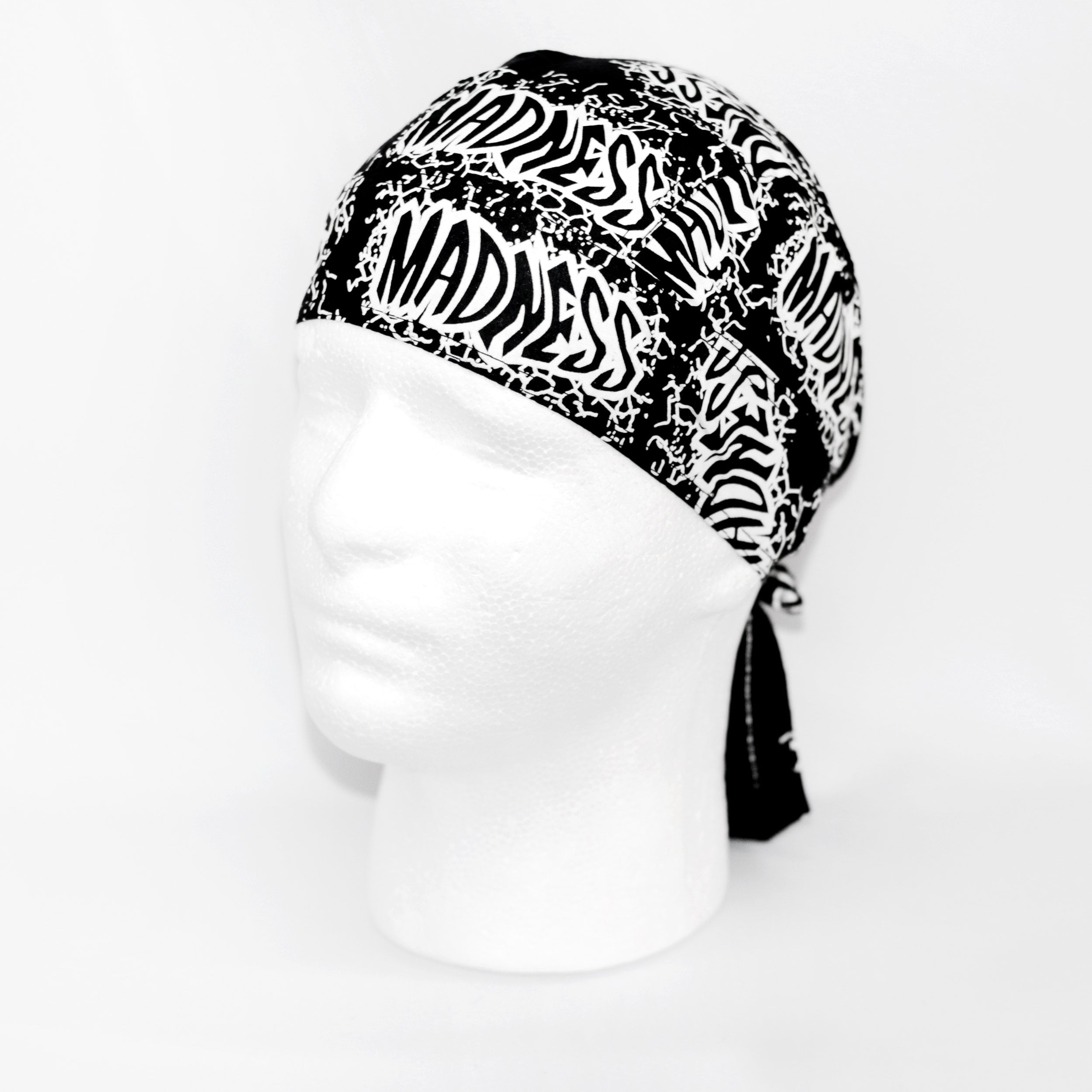 Bandana Skull Cap Doo Rag for Macho Man Randy Savage Costume Black ...