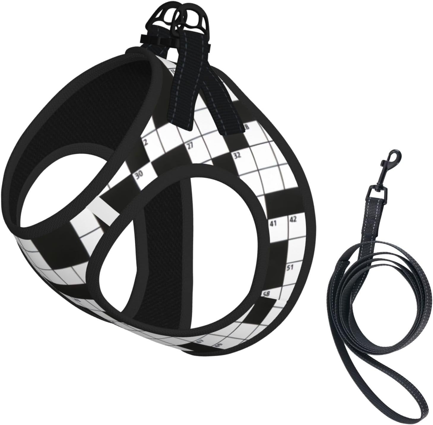 Bandana True Blue No Pull Dog Harness and Leash Set, Cute Reflective ...