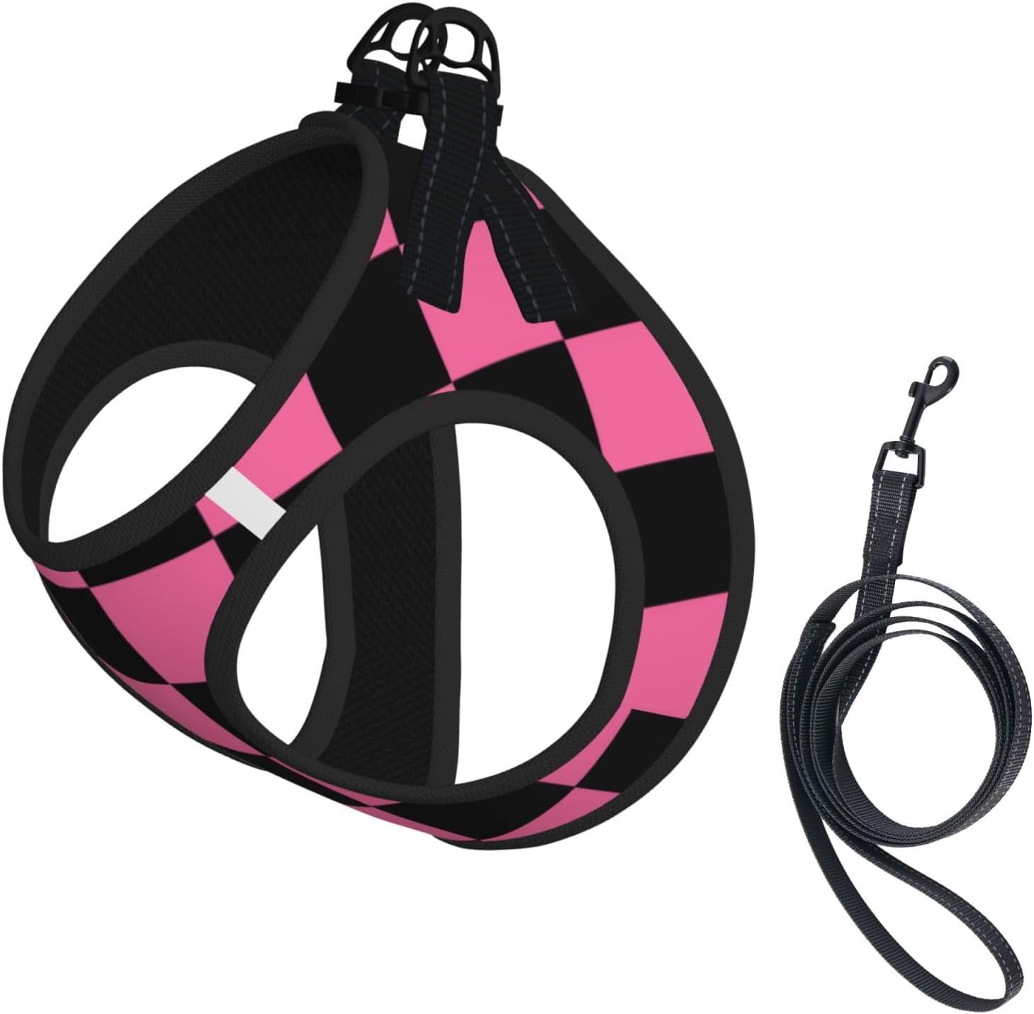 Bandana True Blue No Pull Dog Harness and Leash Set, Cute Reflective ...