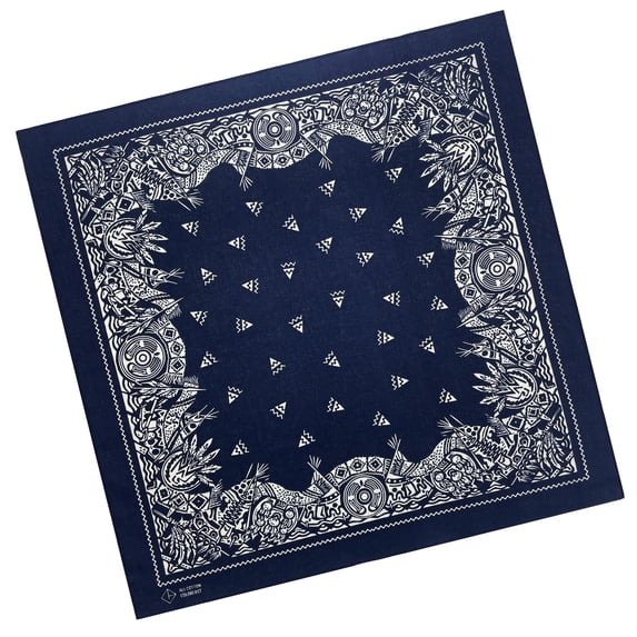 Bandanas Hiphop Neck Scarf Western Printing Headscarf Women Music ...