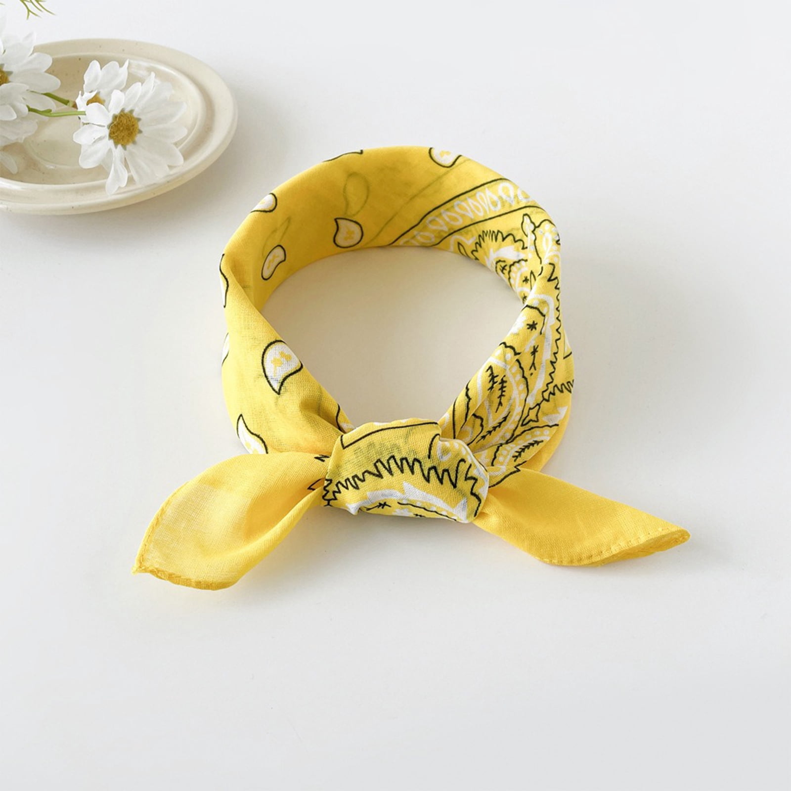 Bandanas for Men Women, Paisley Pattern Bandana Bulk Headbands ...