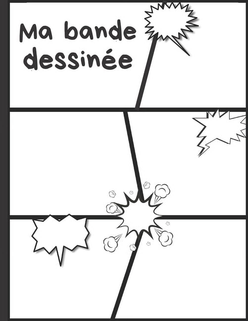 Bande Dessinée: Ma bande dessinée: Bande dessinée vierge avec 100 pages ...
