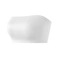 Bandeau Bras for Women Padded Stretchy Strapless Tube Crop Top Comfort ...