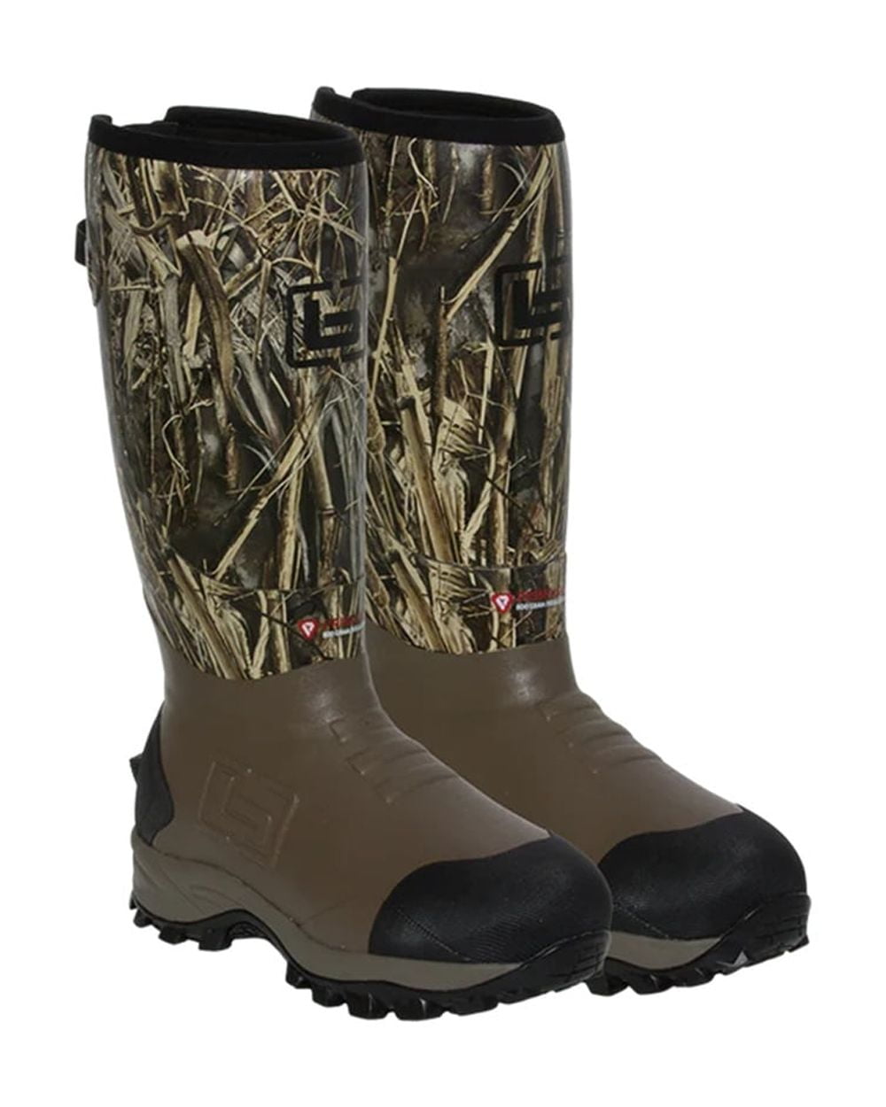 Banded Black Label Elite Rubber Boot, 800-gram Realtree Max-7 9D ...
