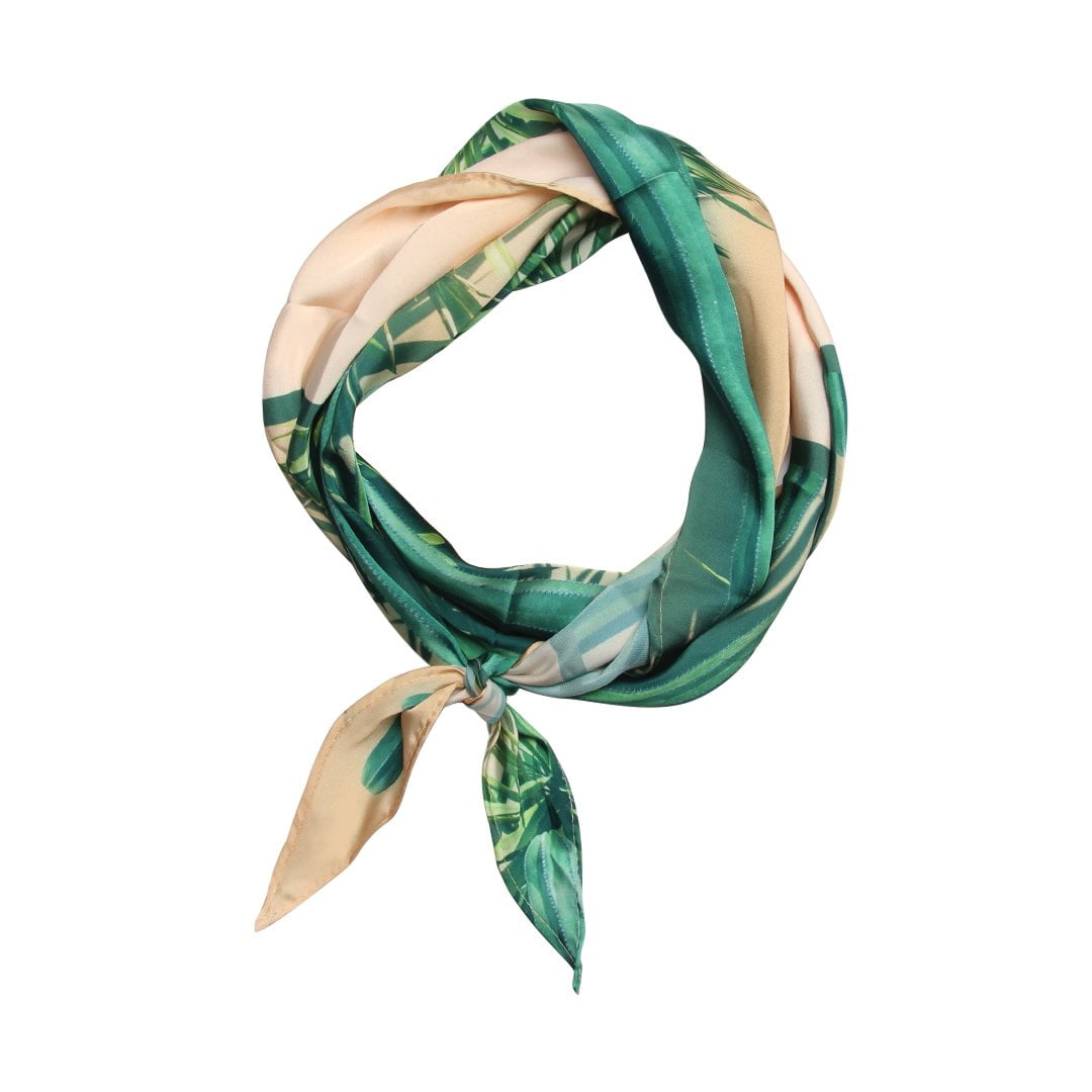 Banded Diamond Bandana Yellow and Green"Desert Spring" 12 Style ...