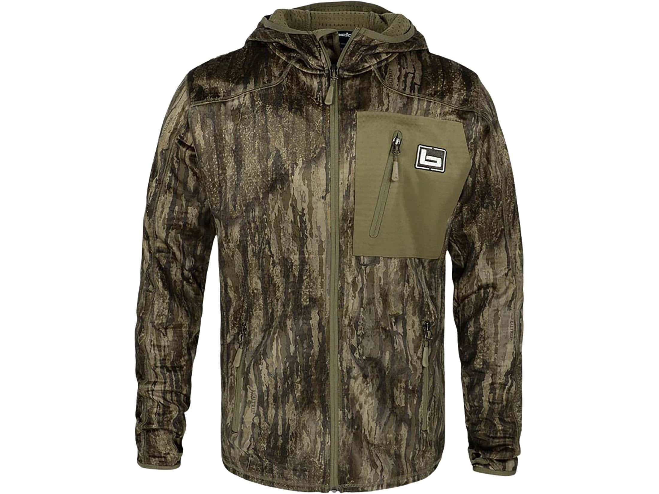 Banded Men's Hooded Mid Layer Fleece Jacket Realtree Legacy Large ...