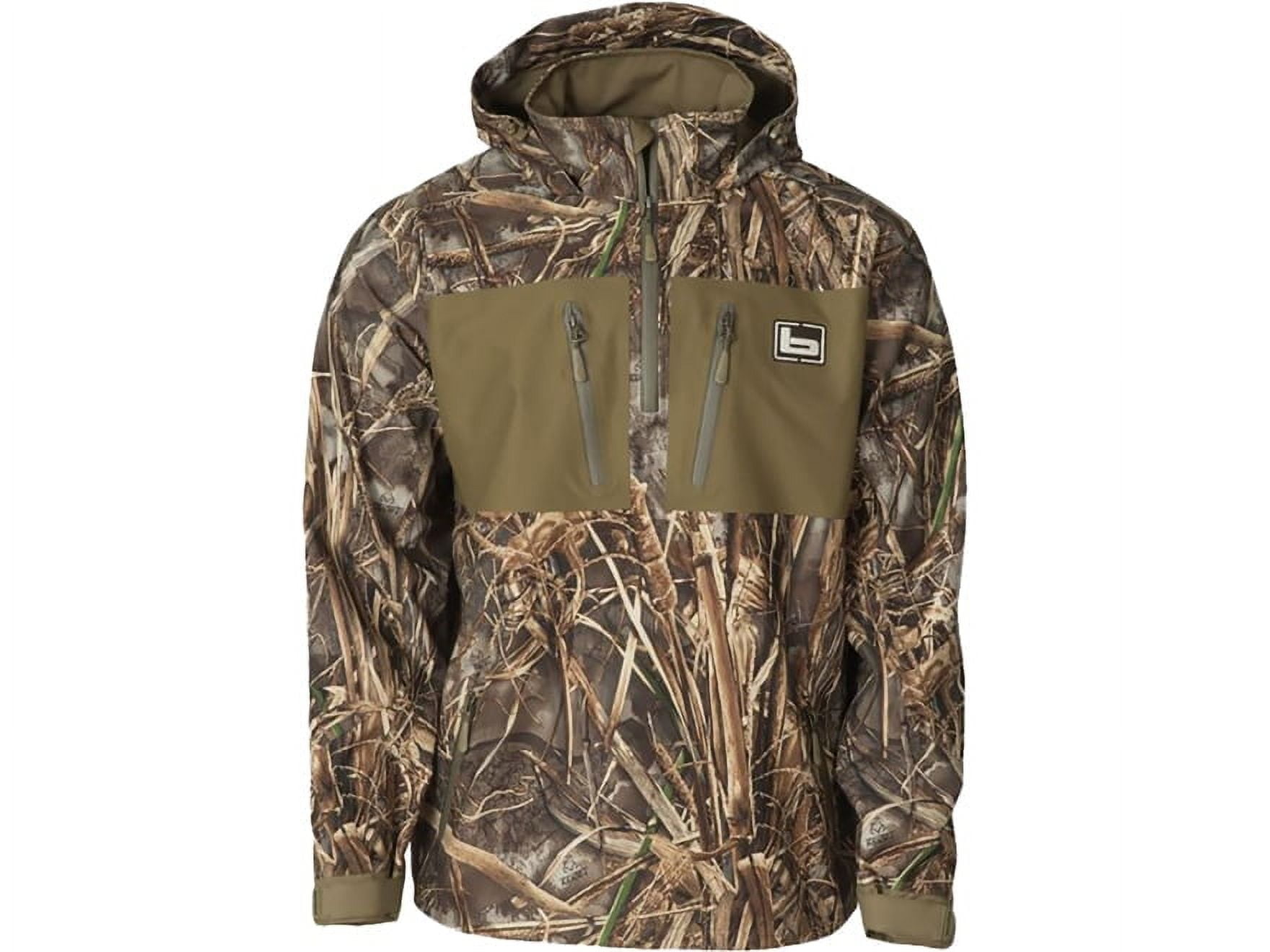Banded Men's Quarter Zip Waterproof Hoodie Realtree Max-7 Medium ...
