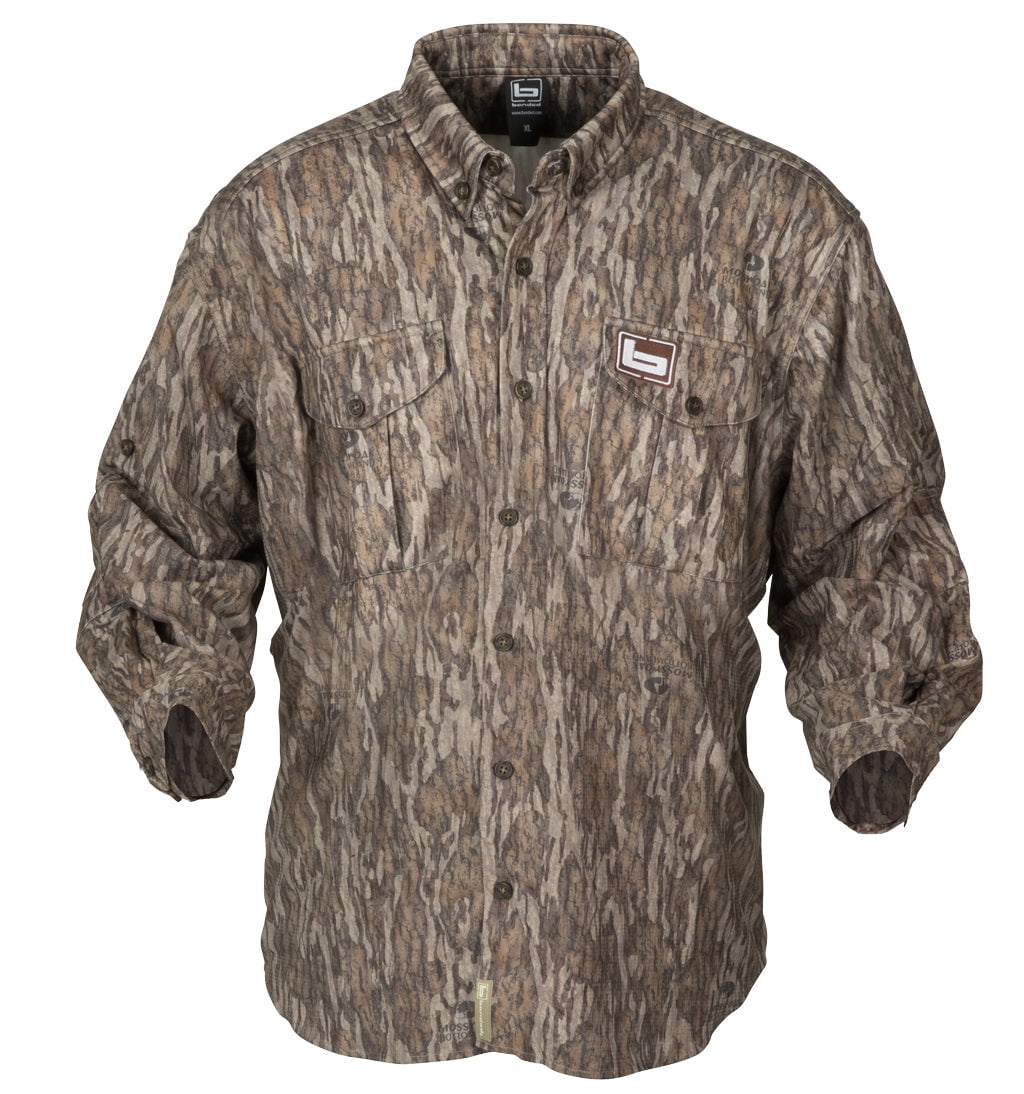 Banded Tec Fleece Jac Shirt Bottomland in size 3X-Large - Walmart.com