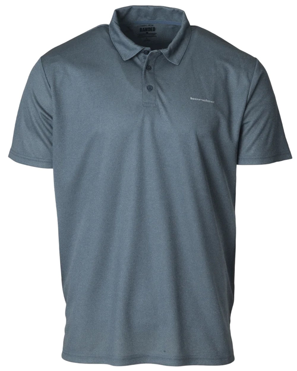 Banded White River Active Polo Shirt Washed Denim in size Medium ...