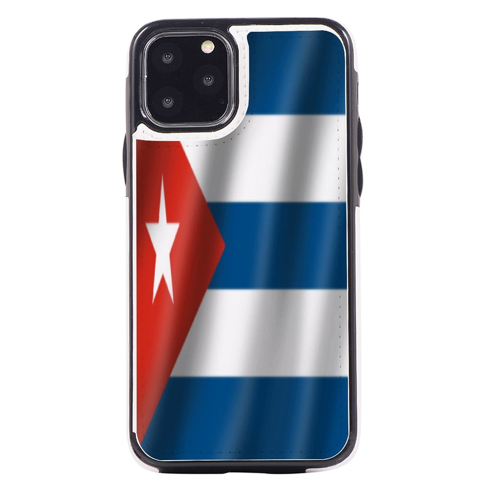 Bandera Cubana Leather Wallet Case for iPhone 16 15 14 13 12 11 Pro Max Wallet Case Card Holder ...