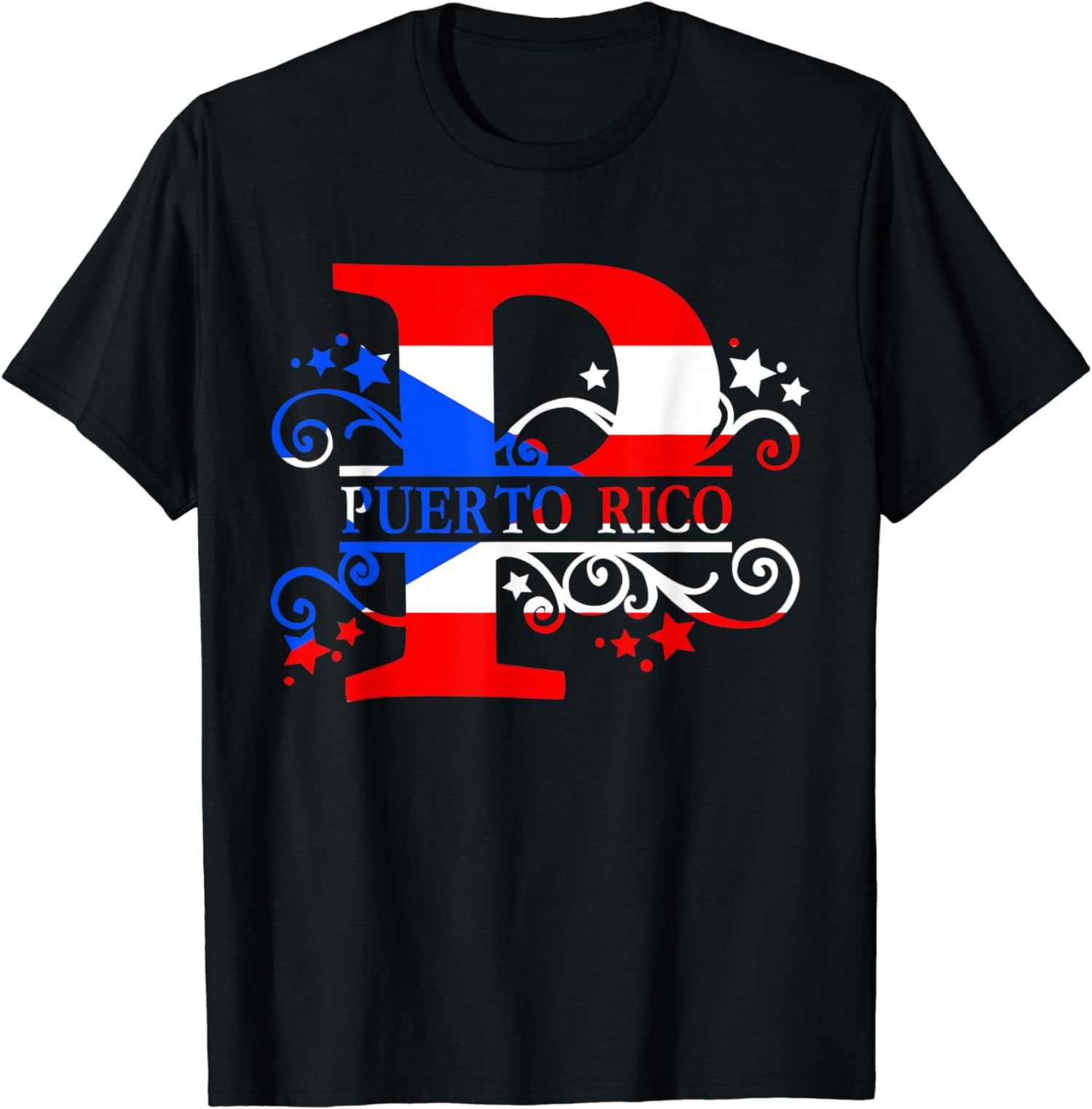 Bandera Puerto Rico Pride Puerto Rican Flag Orgullo Boricua T-Shirt ...