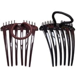 Bandette Comb With Elastic Band, Ponytail Bump it UP Inserts Combs for ...