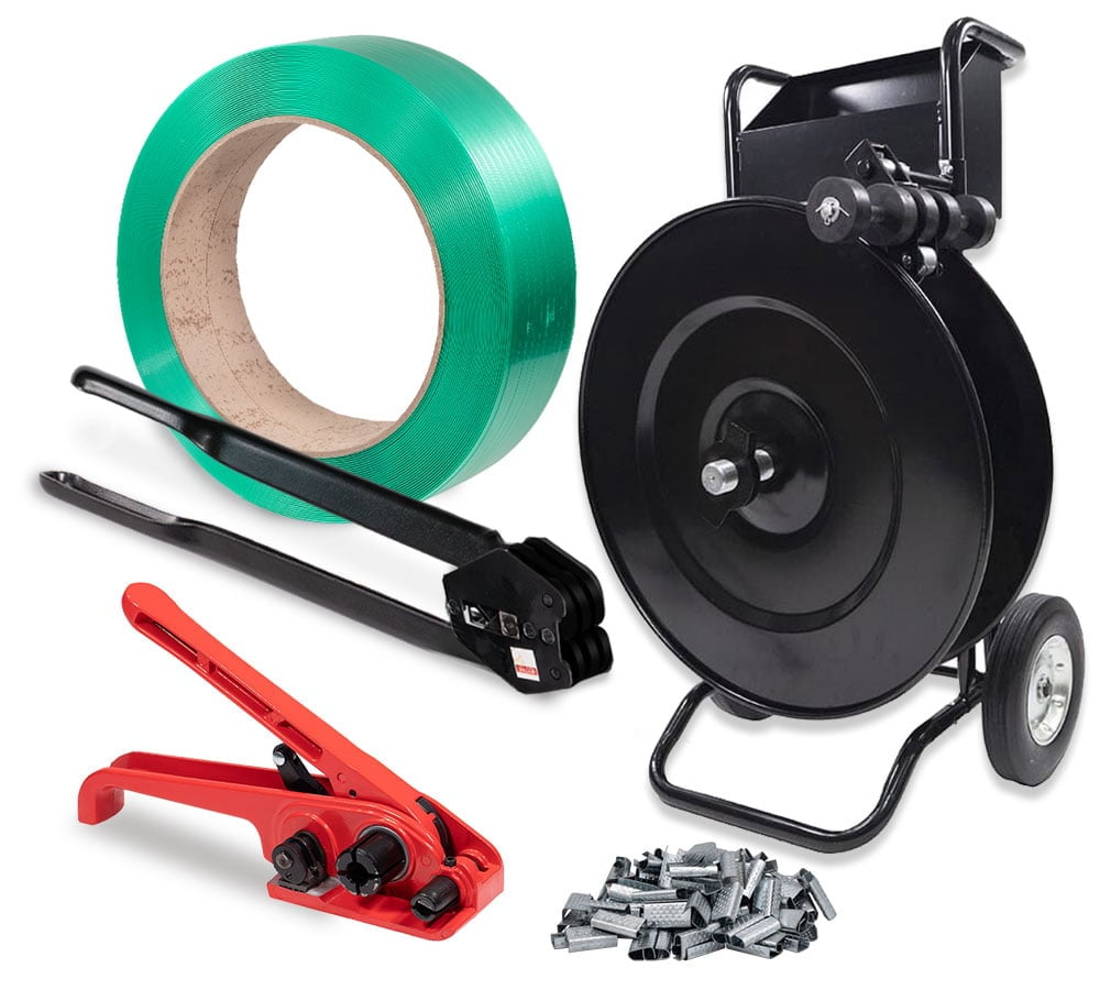 Banding Packaging Polypropylene Strapping Kit - Strapping Tensioner ...
