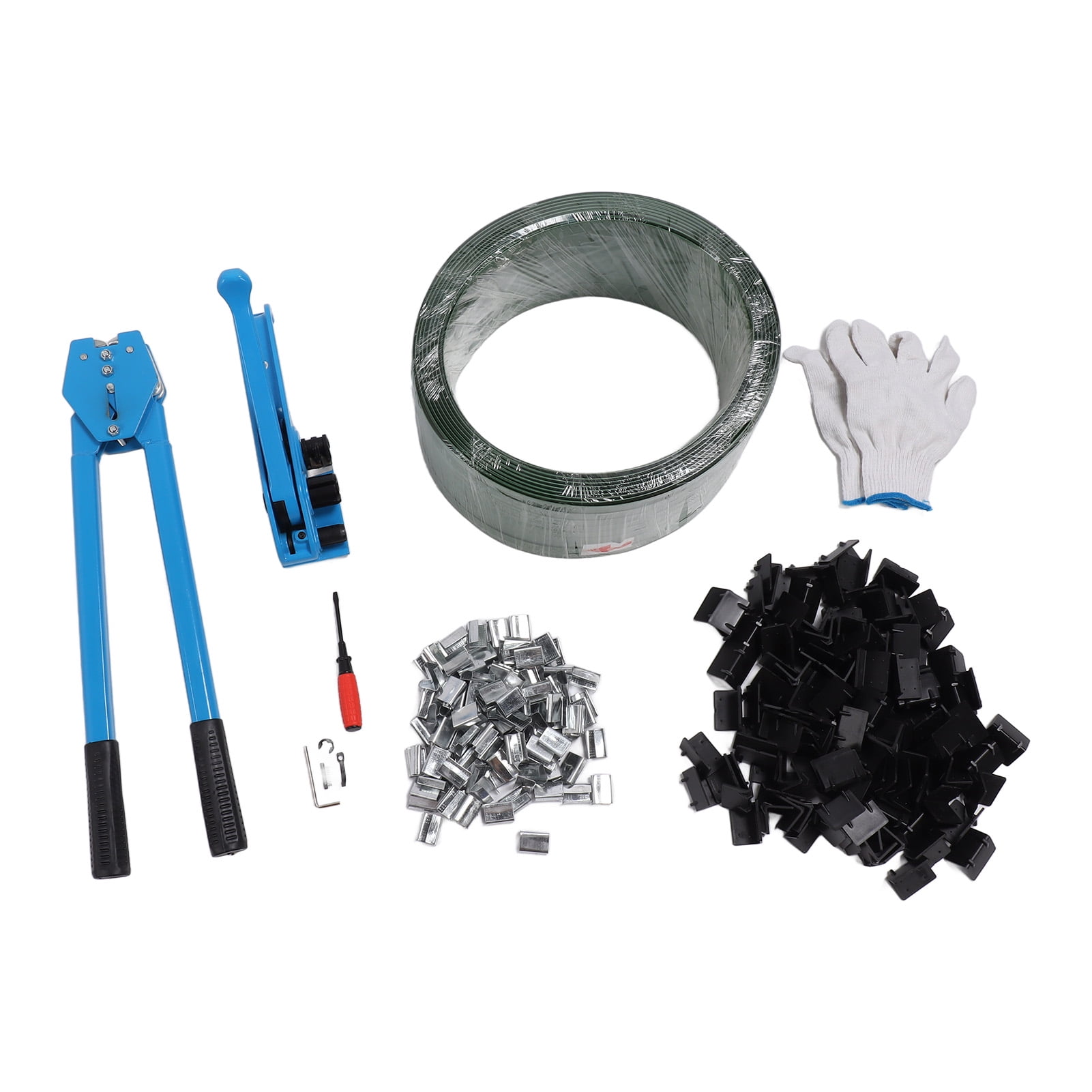 Banding Strapping Kit Tensioner Sealing Tool with 200 Packaging Corner ...