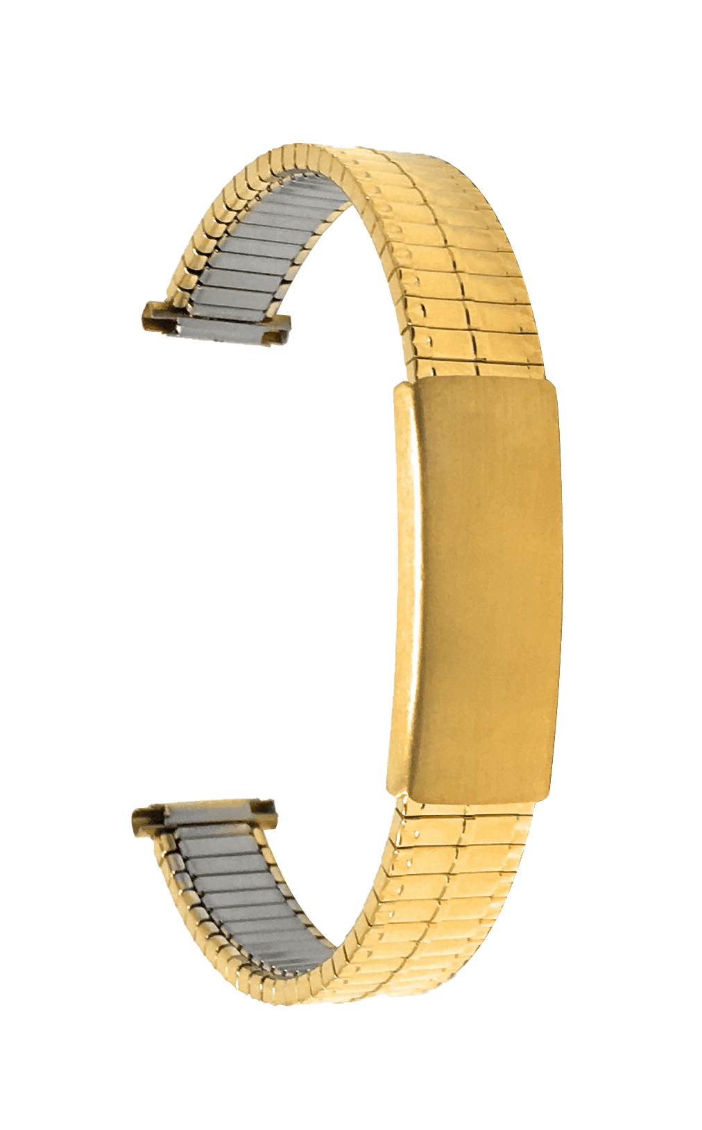 Bandini 12mm Gold Tone Stainless Steel Stretch Watch Strap for Women ...