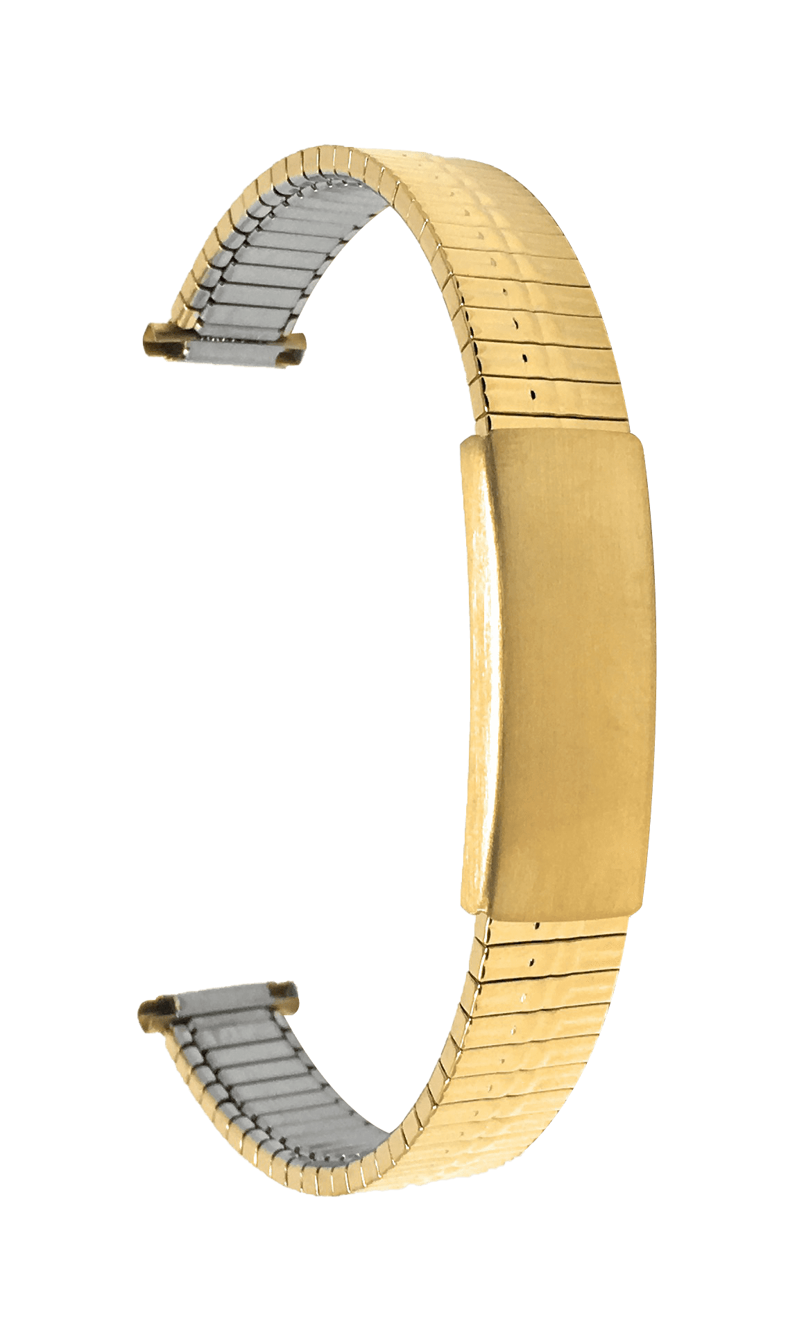 Bandini 14mm Gold Tone Stainless Steel Stretch Watch Strap for Women ...