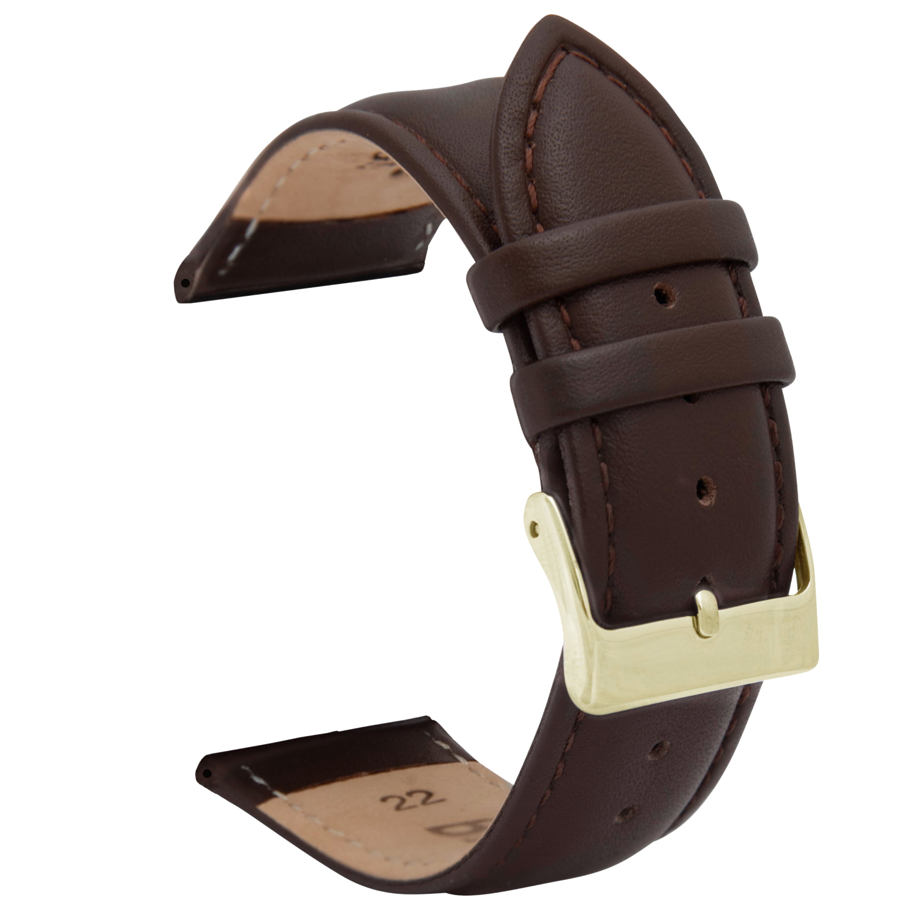 Bandini 20mm Leather Watch Bands for Men Women Compatible with Timex ...