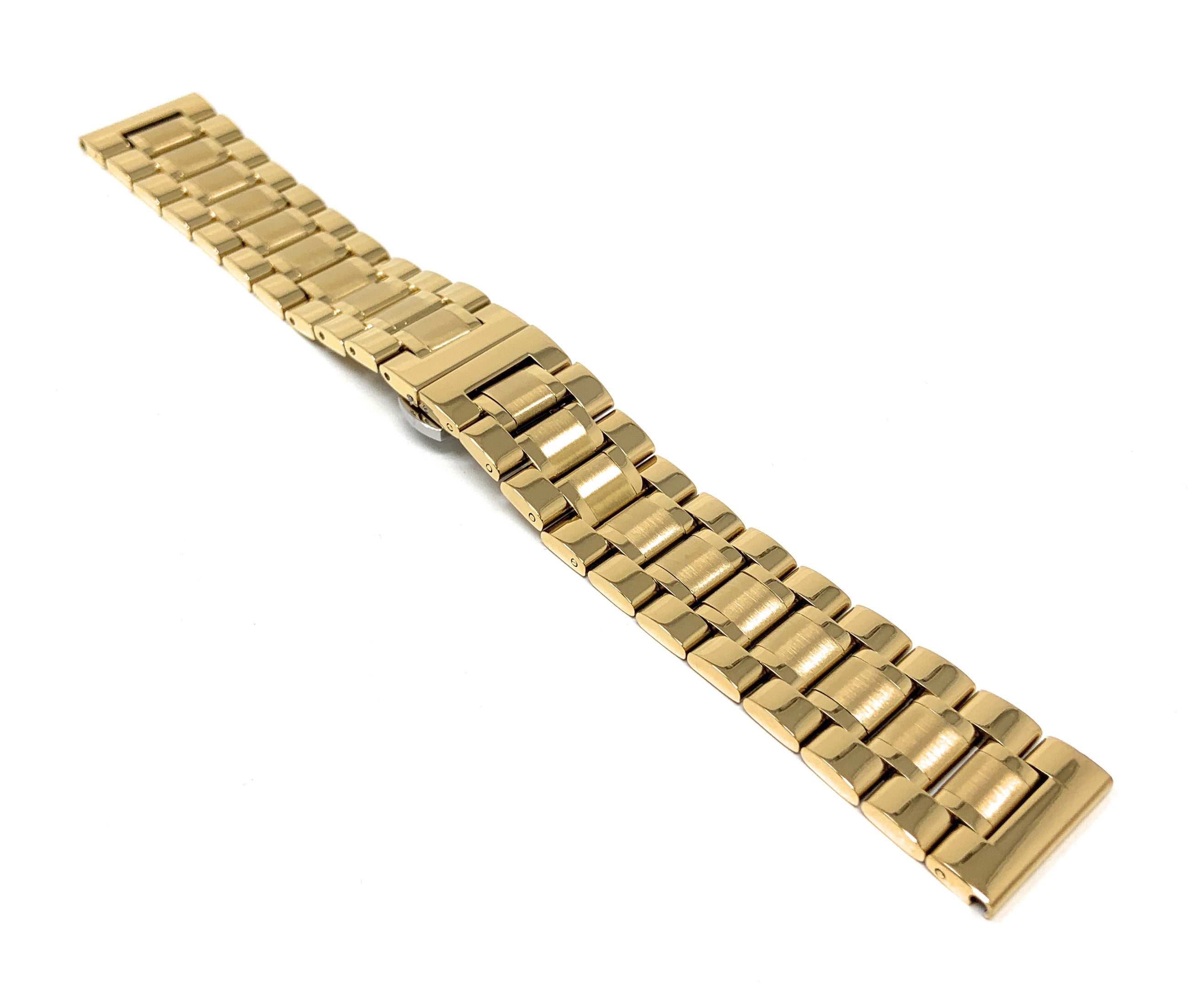 Bandini 22mm Gold Tone Stainless Steel Watch for Men - Metal ...