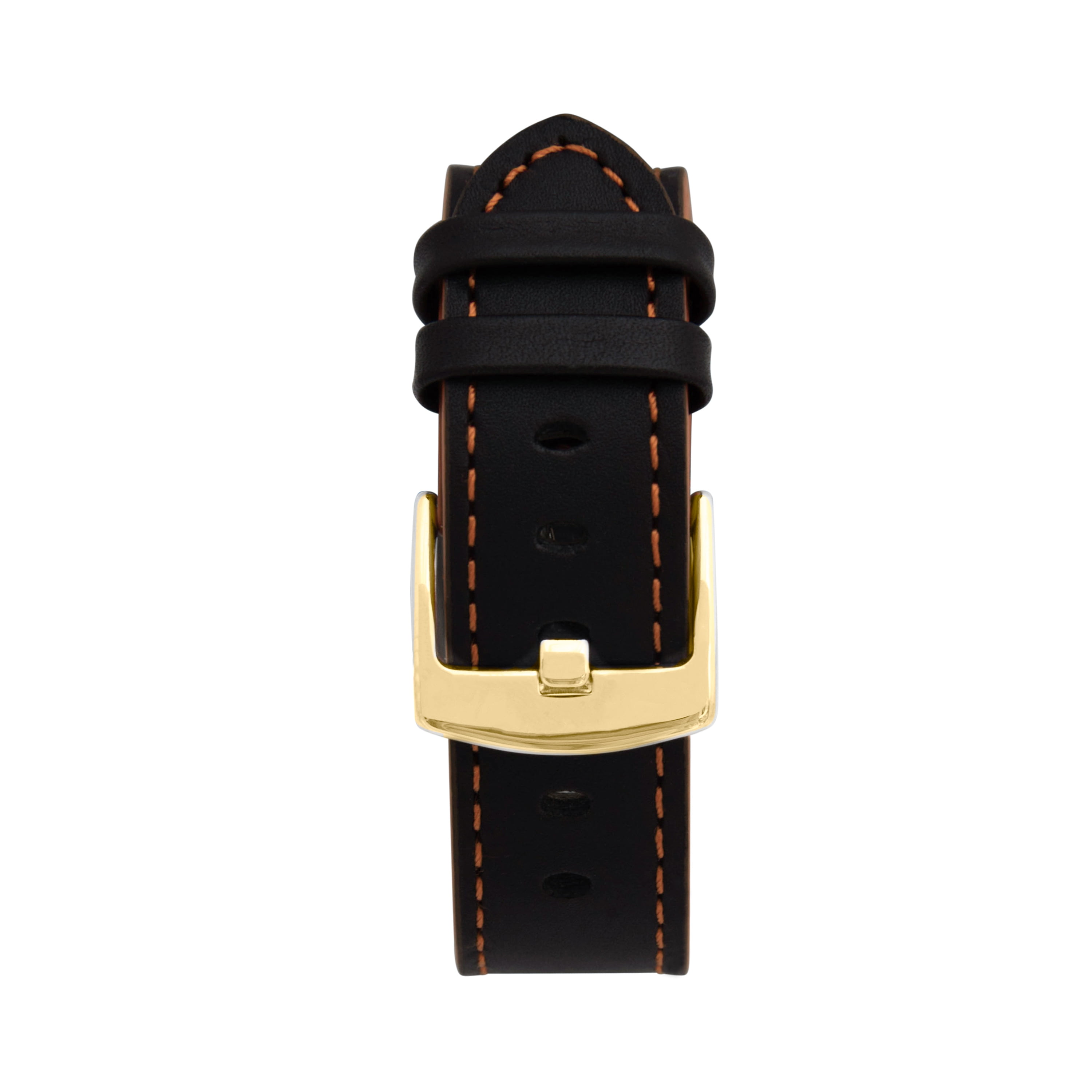 Bandini Mens Aviator Pilot Leather Watch Band - Racing Strap - Extra ...