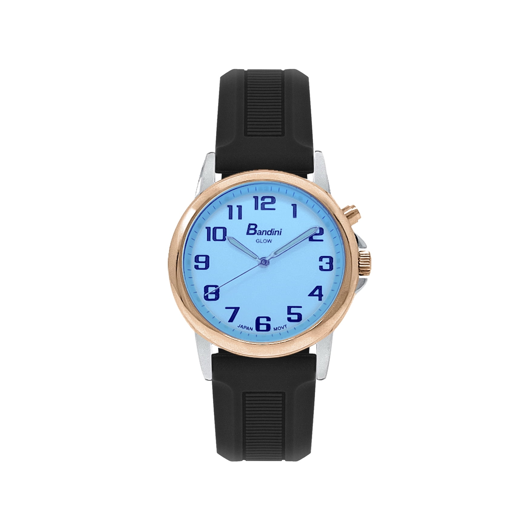 Bandini Womens Glow Watch - Washable Silicone Band - 28mm Analog Women ...