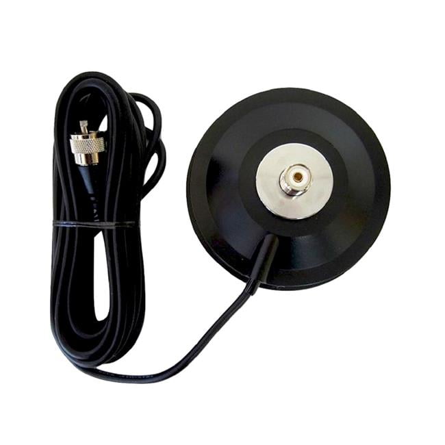 Bandit 5 in. Radio Antenna Magnet Mount with So239 & 17 ft. Rg58Au ...