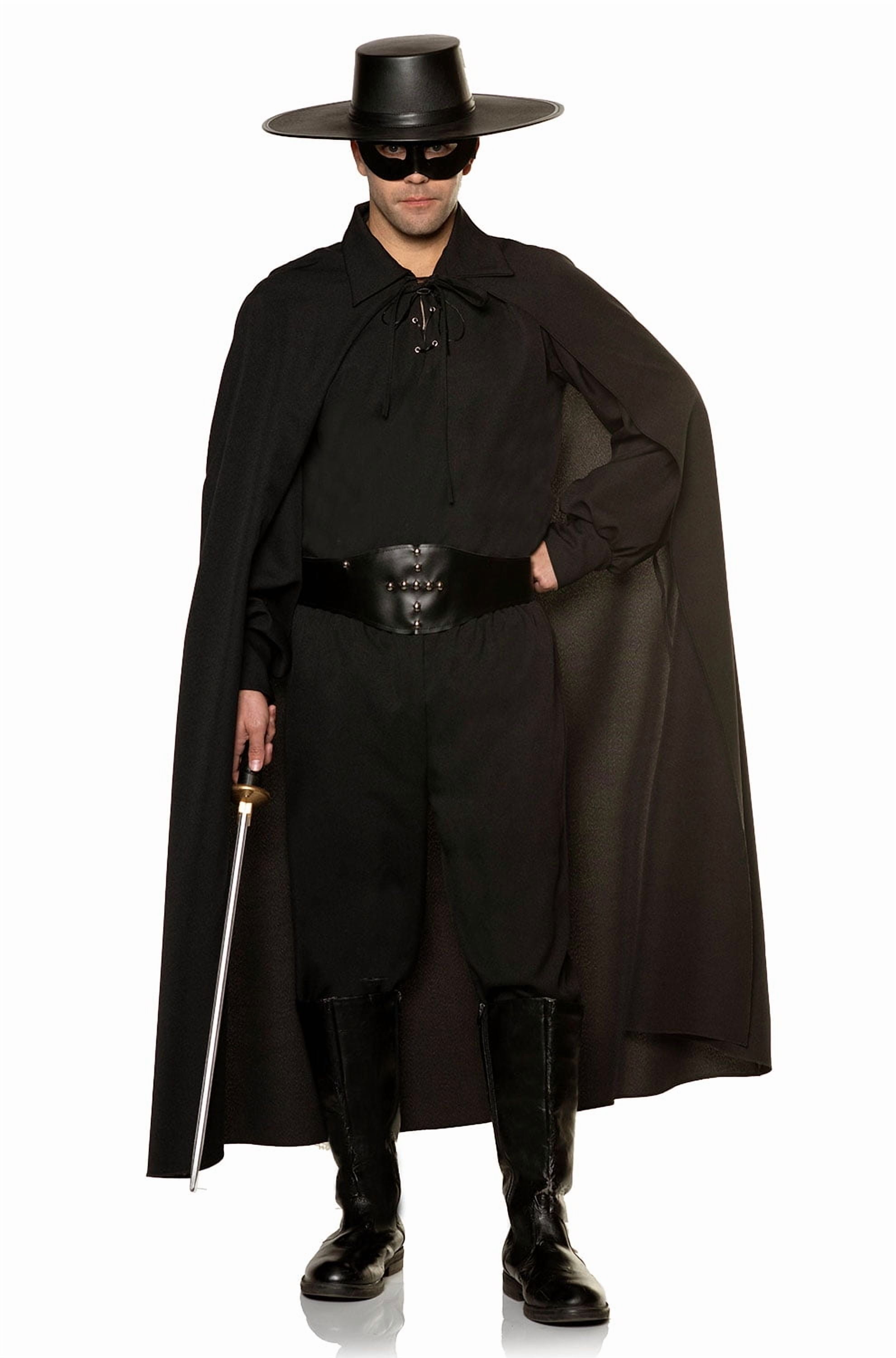 Men's Zorro Bandit Outlaw Pirate Adult Costume - Walmart.com