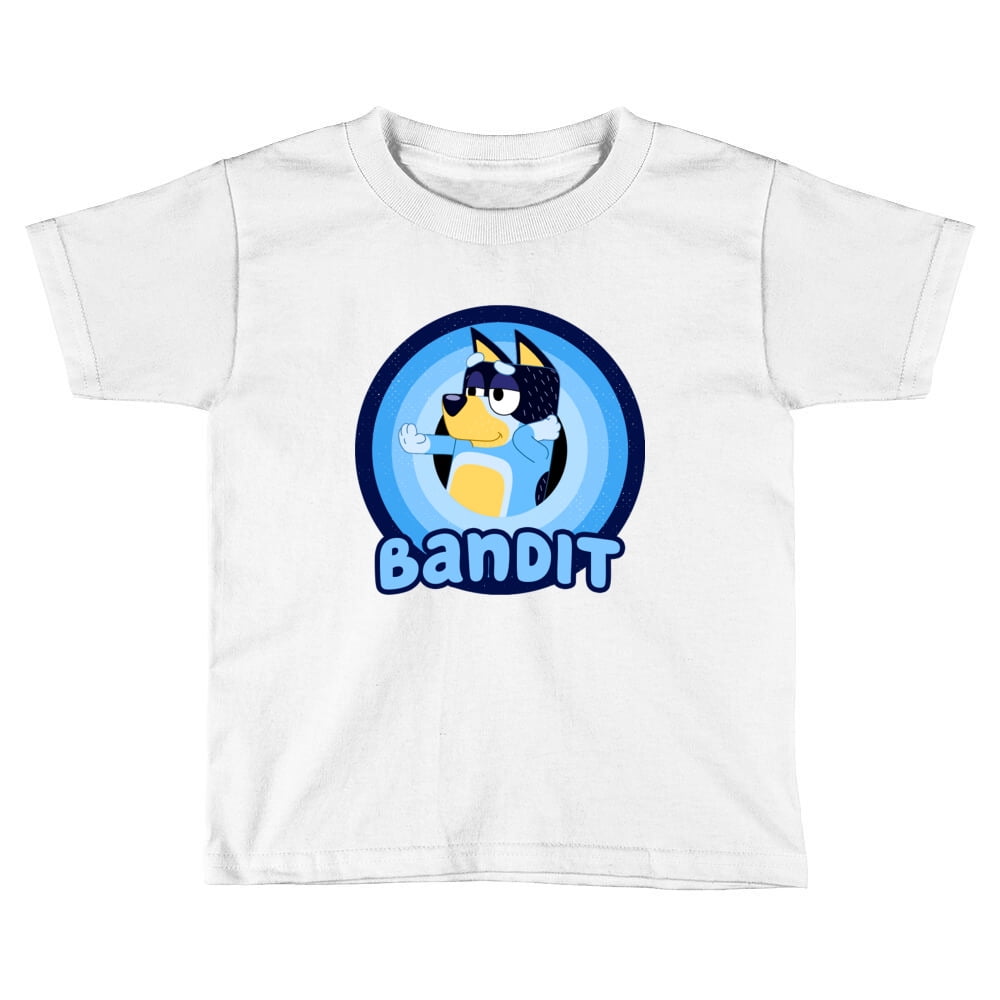 Bandit Circle Style Toddler T Shirt Bingo Shirt, Bluey Cartoon Shirt ...