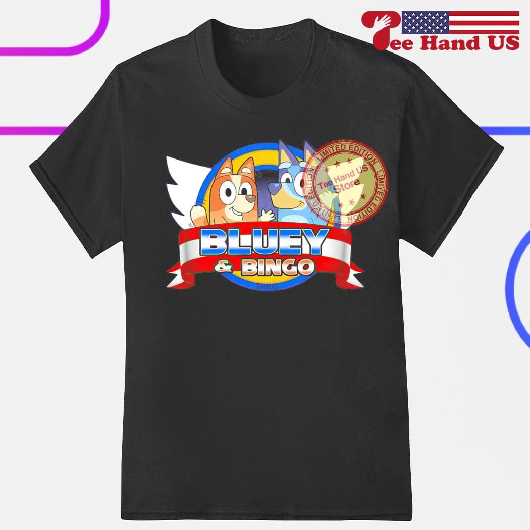 Bandit Heeler Chilli Heeler Bluey Vs Bingo Adv Cartoon Shirt, Hoodie ...