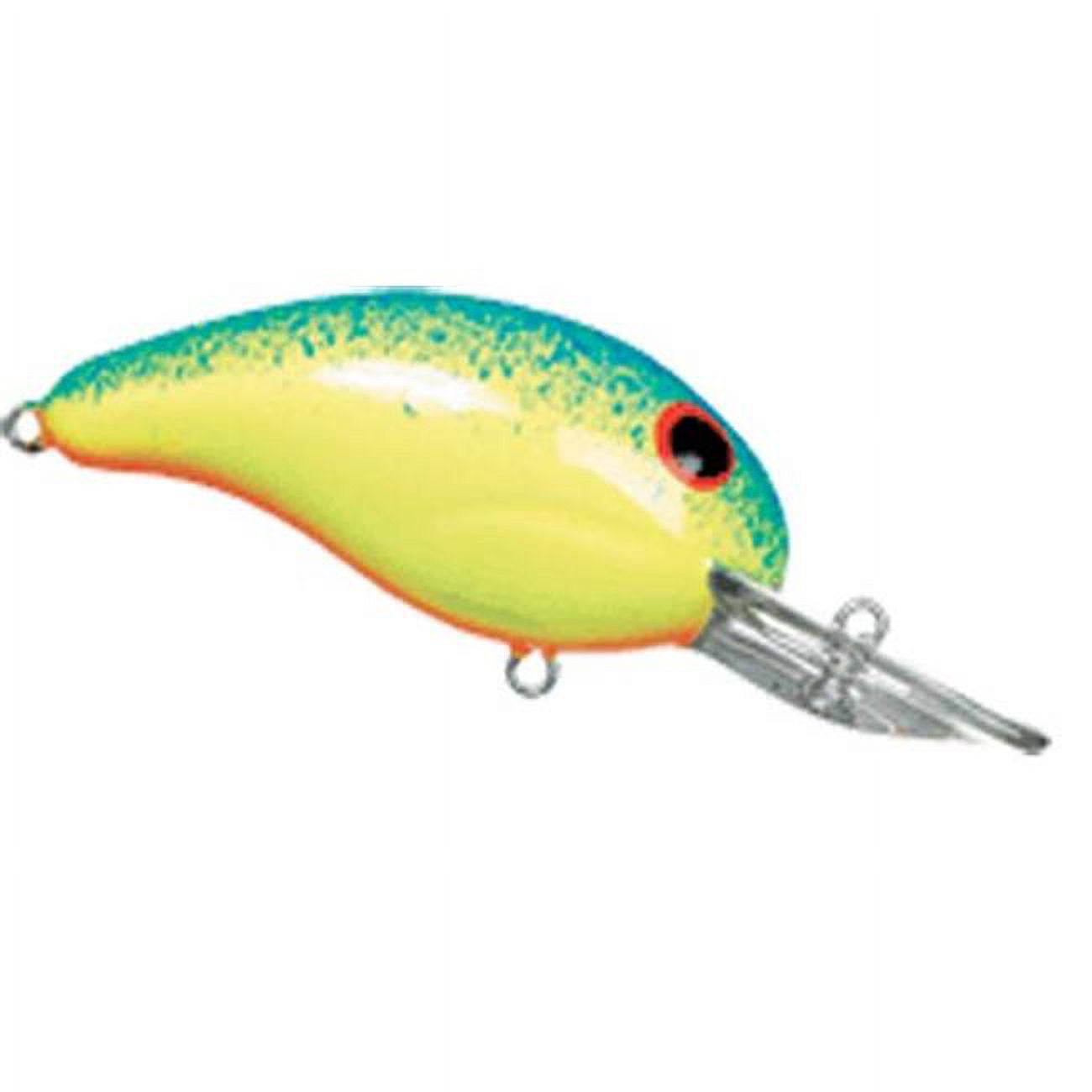 Bandit Lures Bandit Double Deep Diver - 0.25 - Blue Splatter Back ...