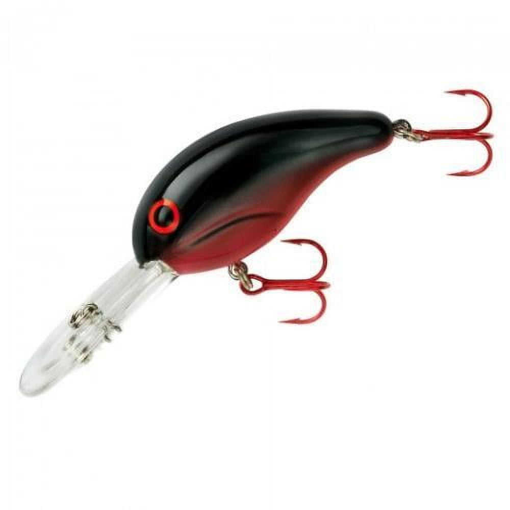 Bandit Series 300 Fishing Lure 2" 3/8oz Black Bubblegum CR - Walmart.com
