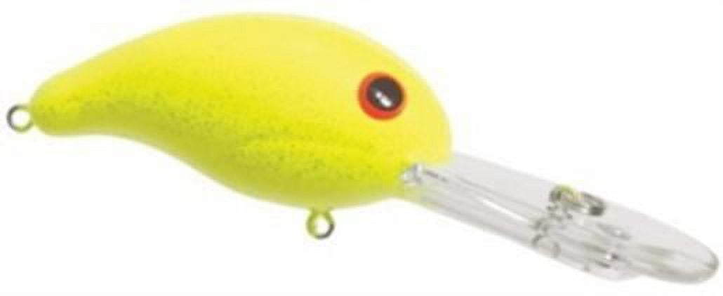 Bandit Series 300 Fishing Lure 2" Chartreuse Sparkle 3/8 oz. - Walmart.com
