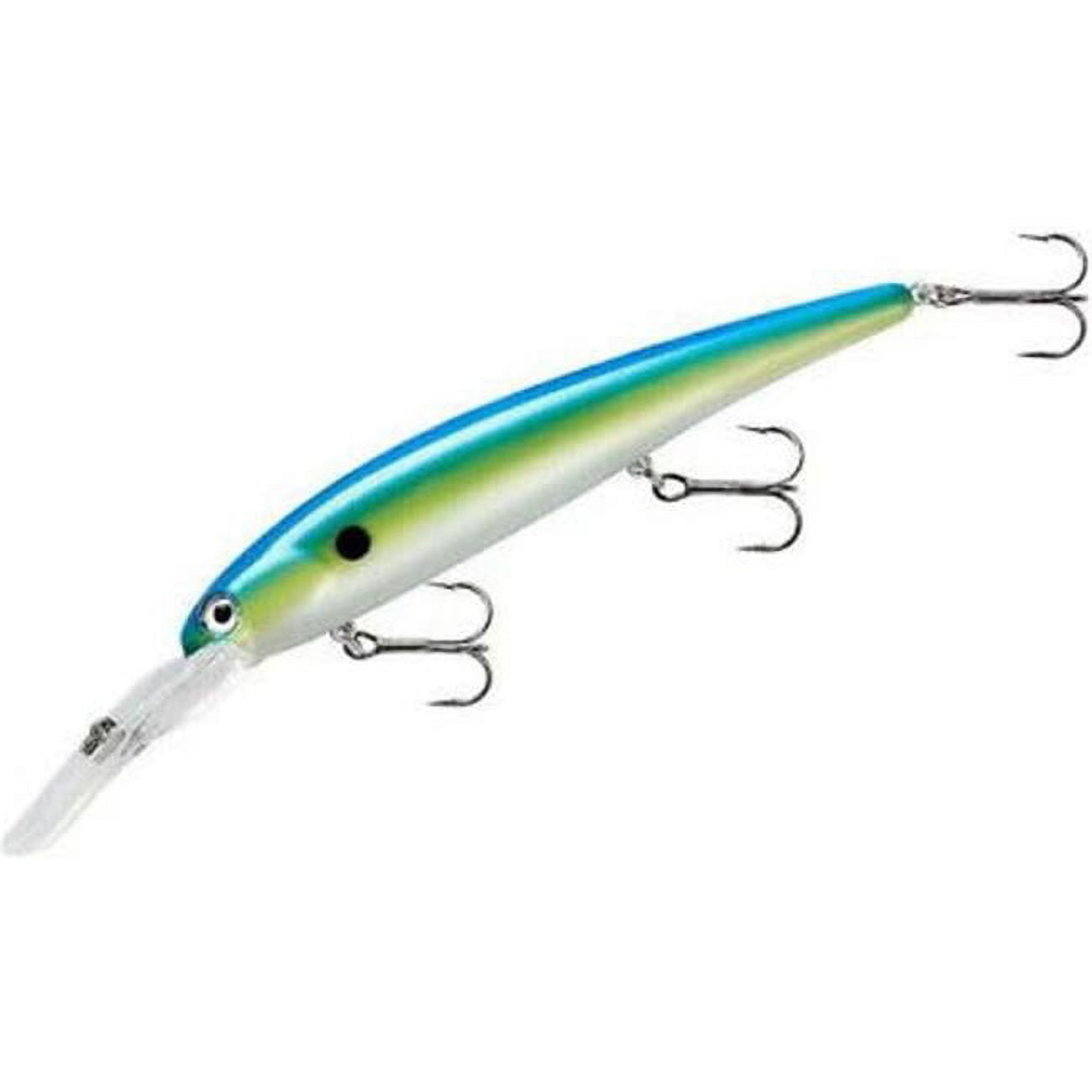 Bandit Walleye Deep Crankbait, 5/8 oz, Neon Shad, 4-3/4 in, Minnow ...