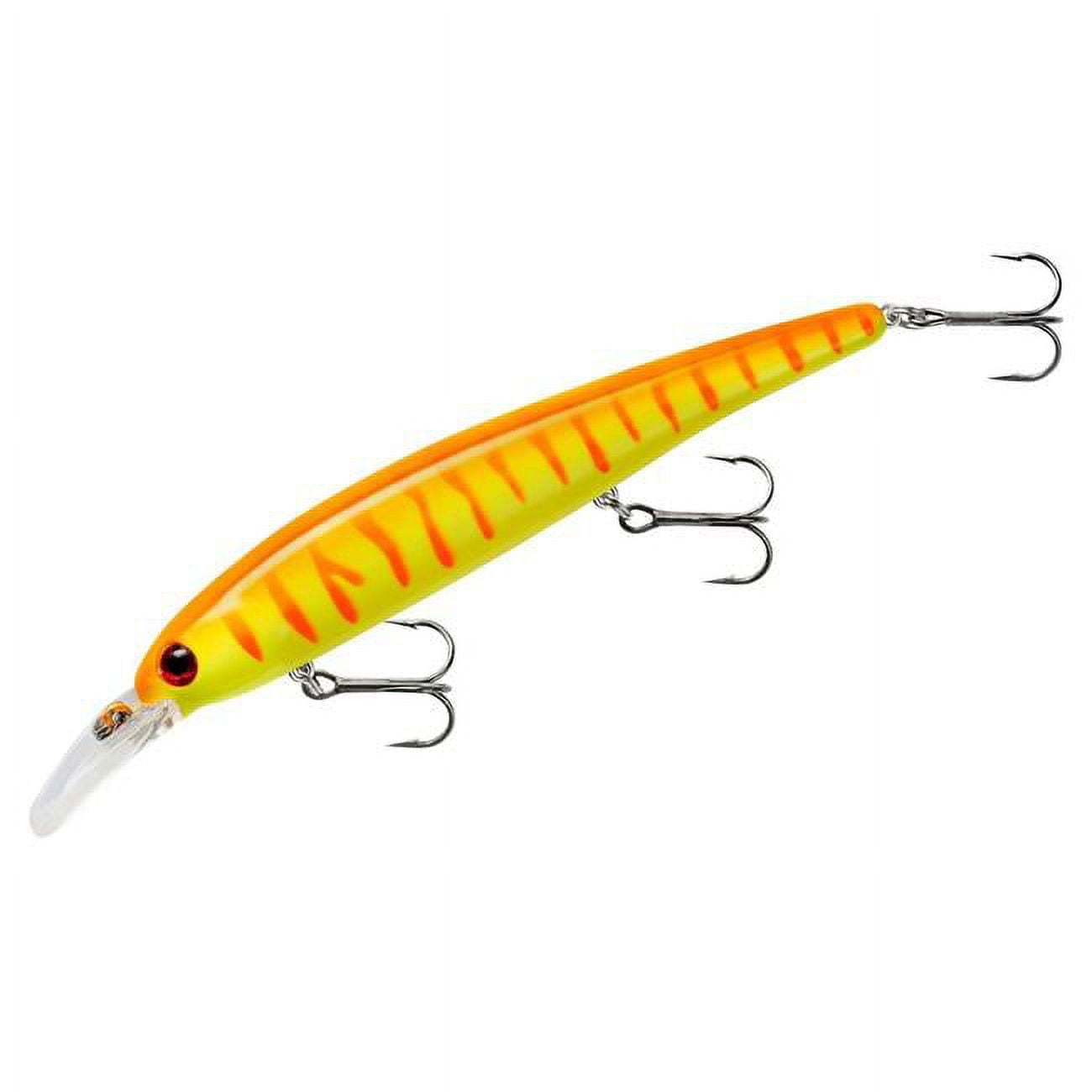 Bandit Walleye Shallow Red Fire Tiger Fishing Lure - Walmart.com