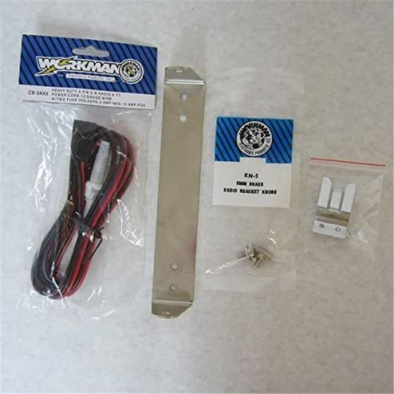 Bandit Workman CB3AP 3 Pin 16 Gauge Heavy Duty Socket for CB Ham Radios - Walmart.com