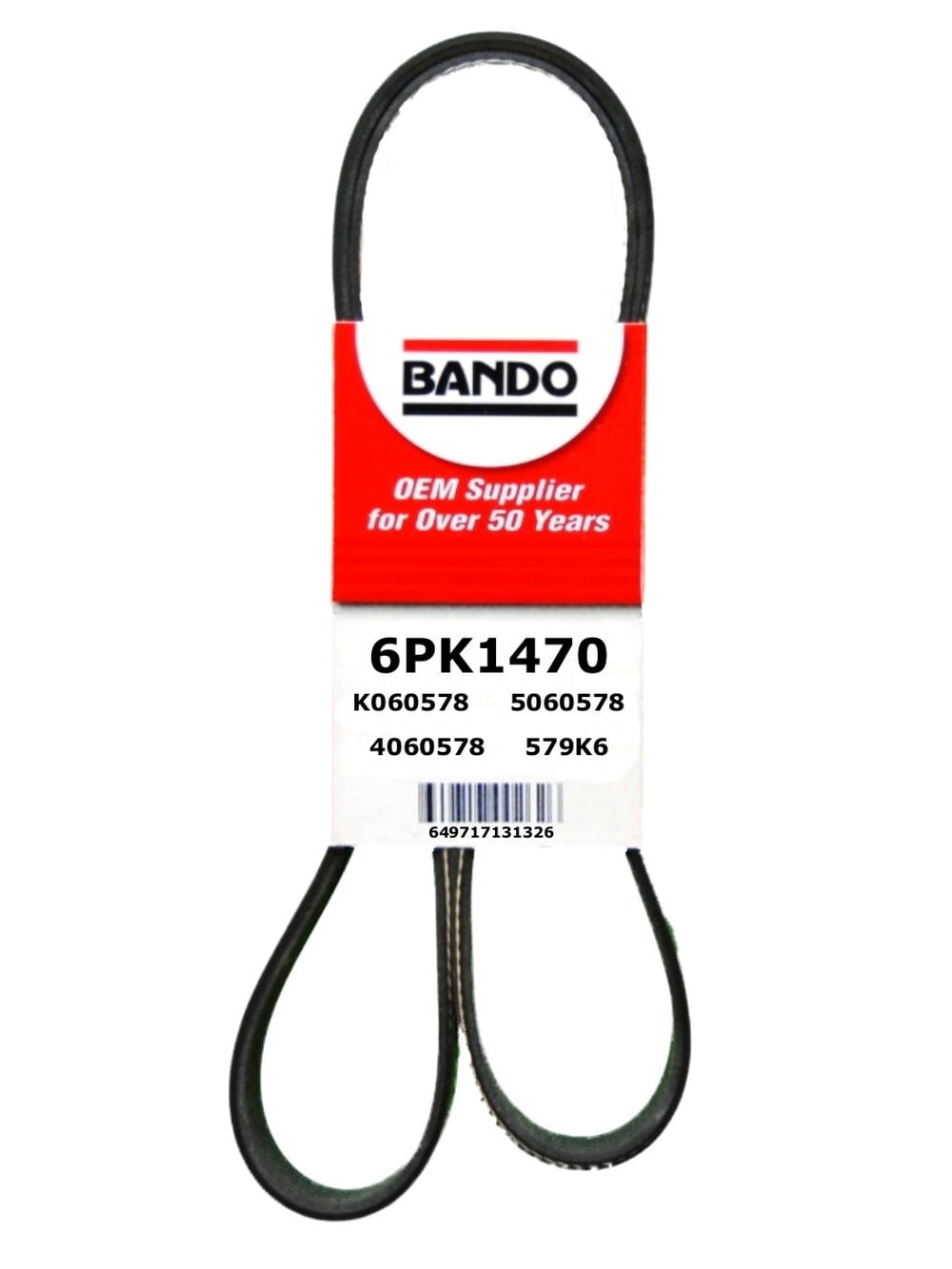 Bando Serpentine Belt 1470mm - Fits CHEVROLET CAMARO, CADILLAC CTS ...