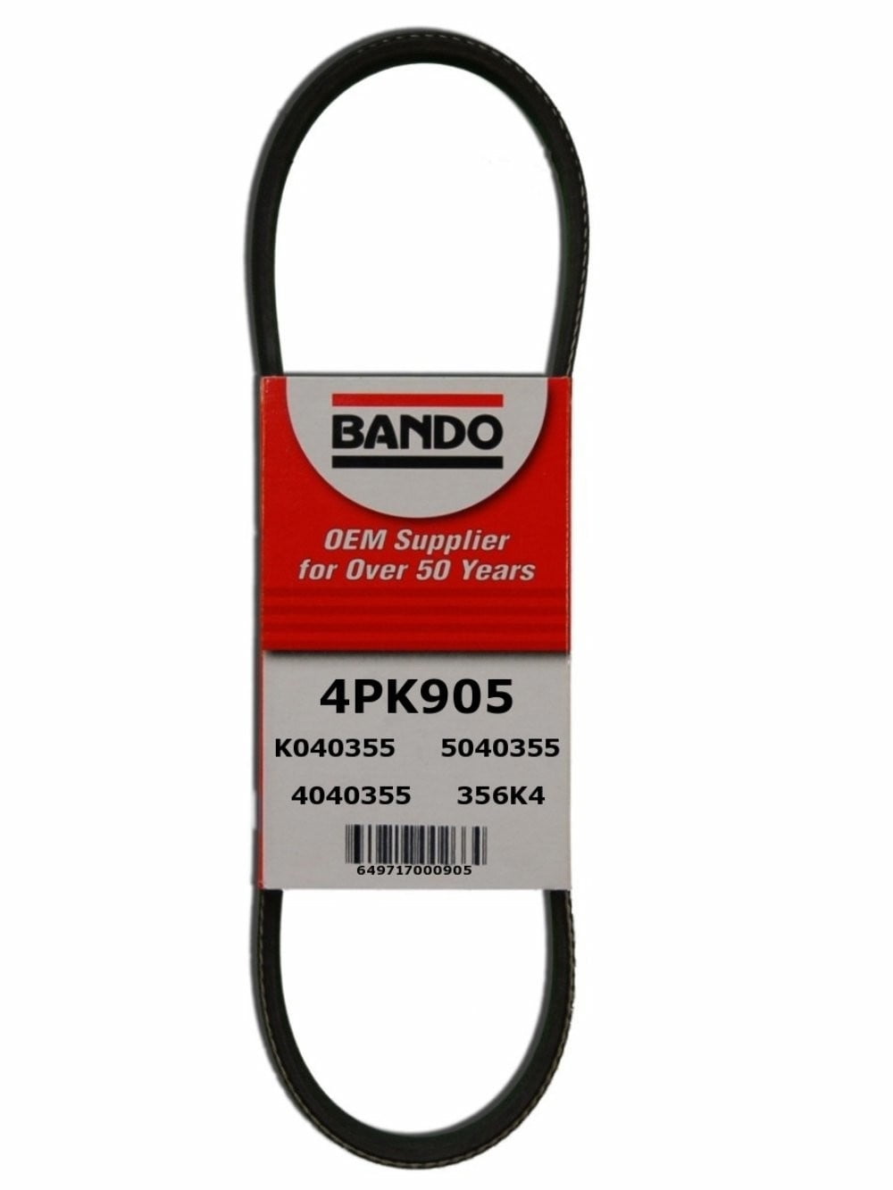 Bando USA Serpentine Belt Fits select: 1986,1988-1989 HONDA ACCORD ...