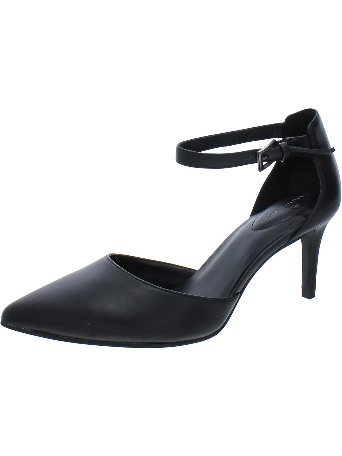 Bandolino Womens Ginata Faux Leather Dressy D'Orsay Heels - Walmart.com