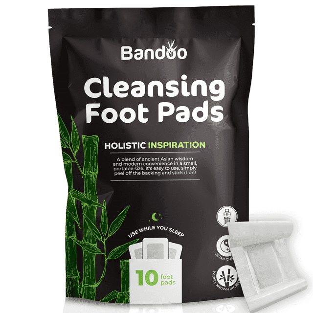 Bandoo Original Deep Cleansing Foot Pads, Japanese Foot Pads, Cleanse ...