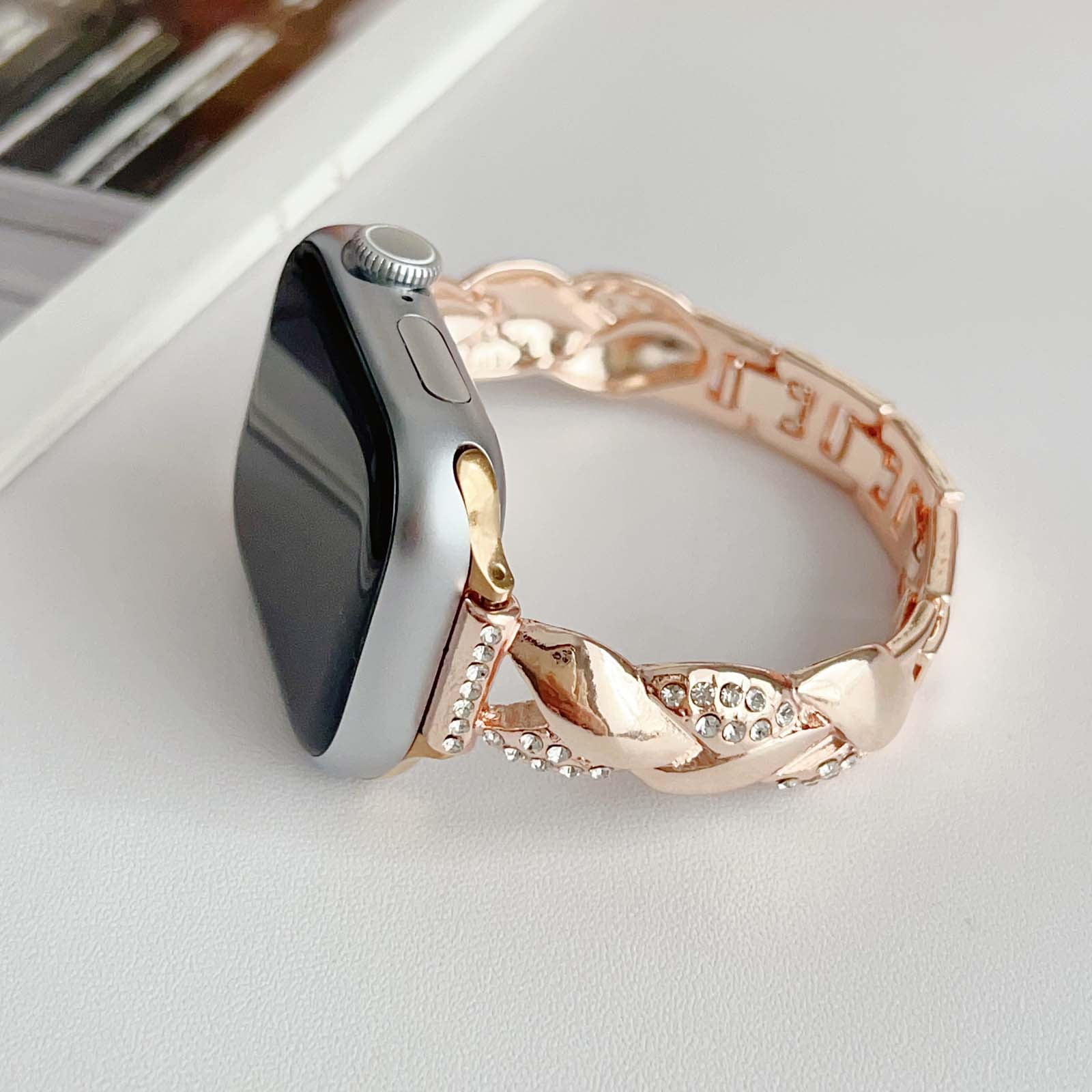 Bands for Apple Watch 38/40/41/42mm(S10), Fashion Women Girls Slim ...