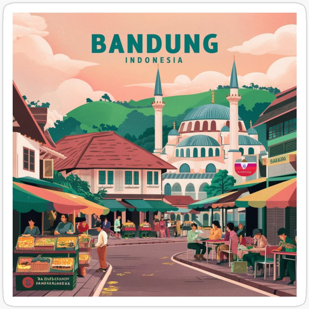 Bandung,Indonesia Sticker Phone Decal Water Bottle Stickers Car Decals ...