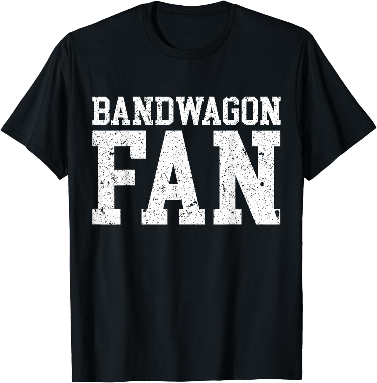 Bandwagon Fan Shirt - Funny Vintage Sports TShirt - Walmart.com