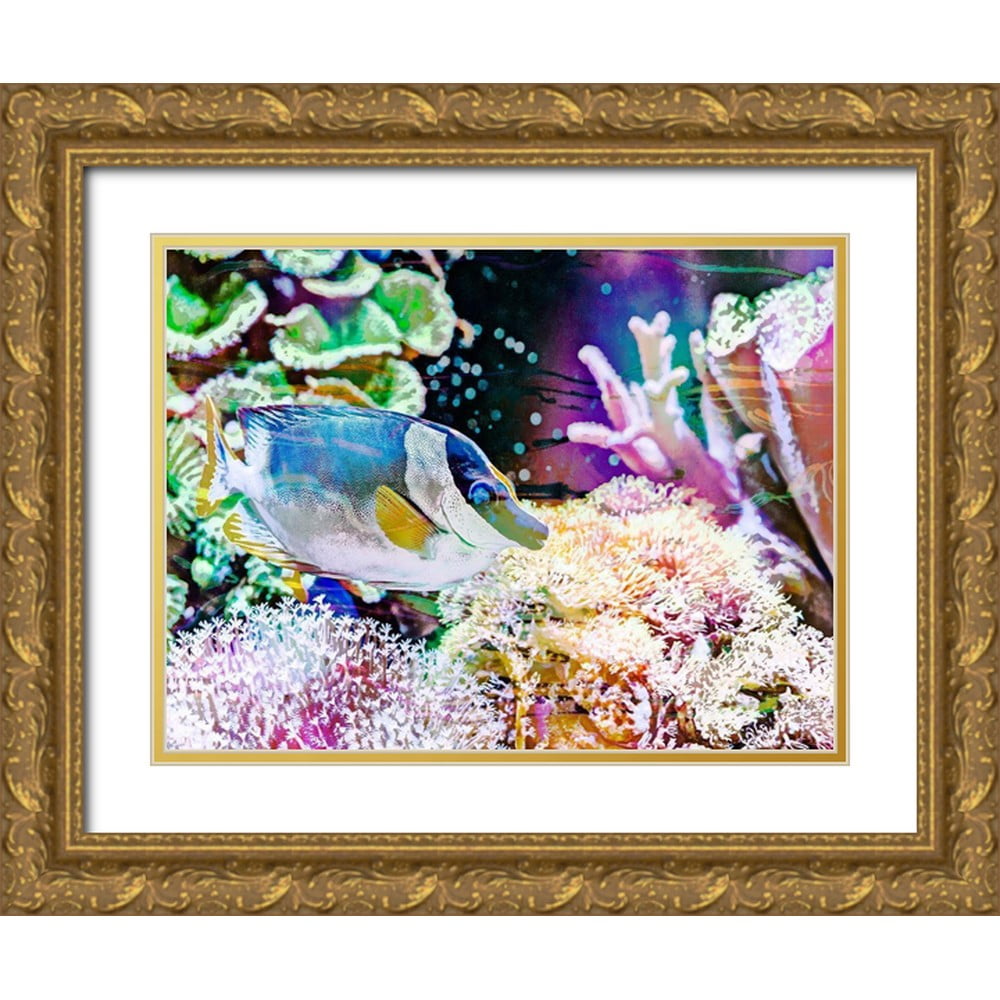 Bane, Eva 14x12 Gold Ornate Wood Framed with Double Matting Museum Art ...