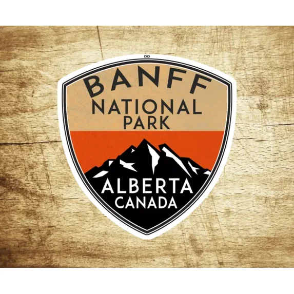 Banff National Park Alberta Canada Sticker Decal Phone Decal Water ...
