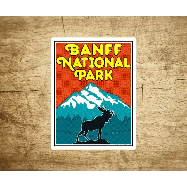 Banff National Park Alberta Canada Sticker Decal X Phone Decal Water ...