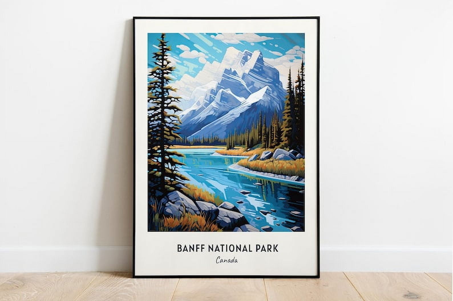 Banff National Park Print, Canada City Print, Travel Gift, Banff ...