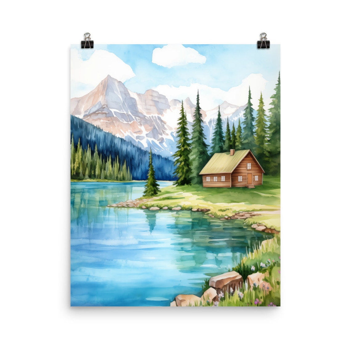 Banff National Park Print, Canadian Rockies Wall Art, Alberta Mountain ...