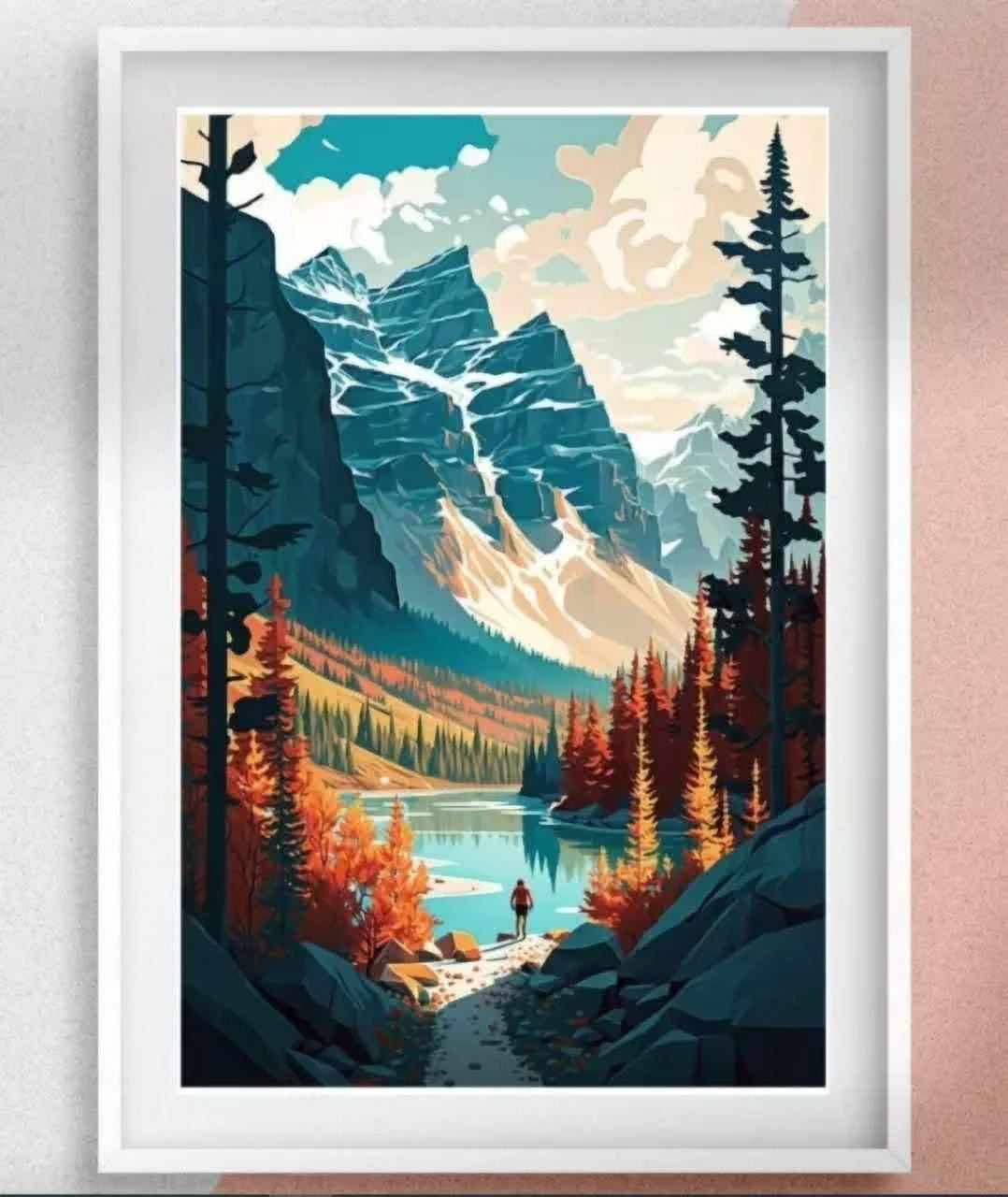 Banff National Park Prints, Canada Travel Poster, Banff Printable Wall ...