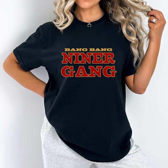 Bang Bang Niner Gang Football Shirt Comfort Color T-Shirt, for men ...