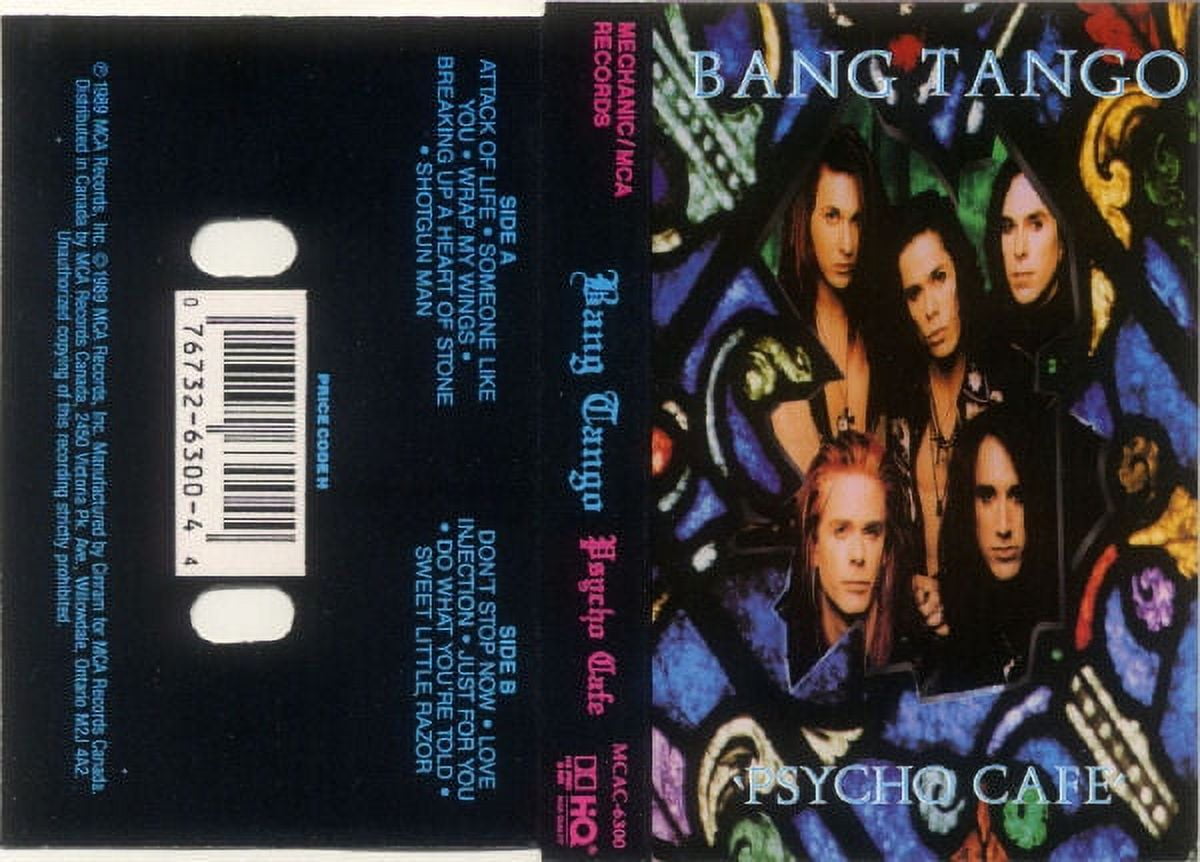 Bang Tango – Psycho Cafe(cassette) - Walmart.com