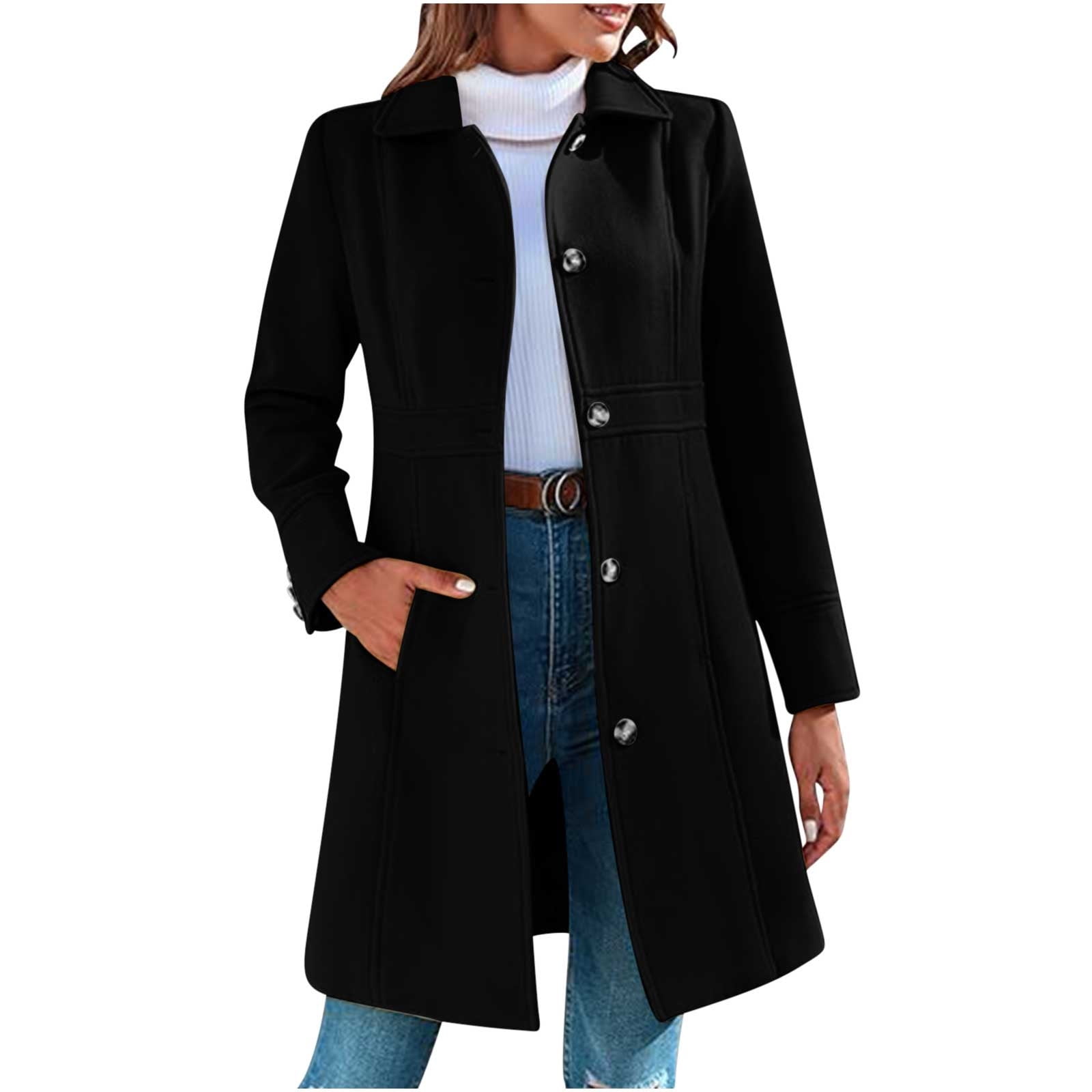 BangWanChi Lightweight Jacket Women Fall Women's Solid Color Elegant ...